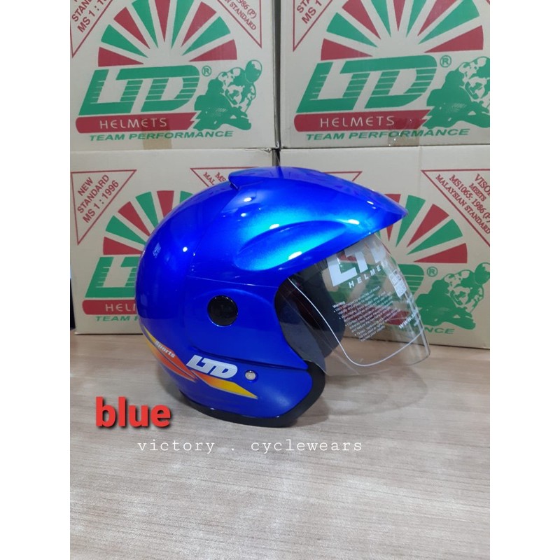 Jual HELM LTD SPORT KILAT KACA PUTIH TRANSPARAN ORIGINAL 100% MALAYSIA ...