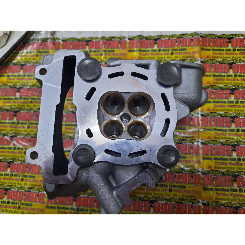 Jual HEAD BRT NMAX NEW AEROX OLD AEROX NEW KLEP 2219 PORTING CNC ...