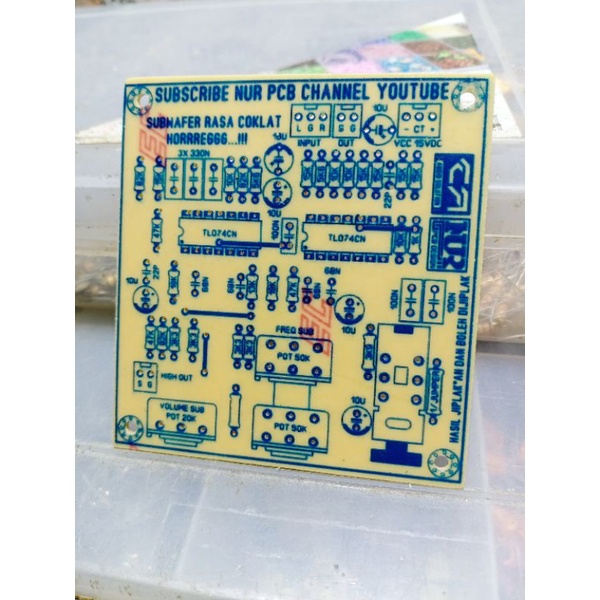 Jual PCB FILTER SUBWOOFER SLOP 24DB | Shopee Indonesia