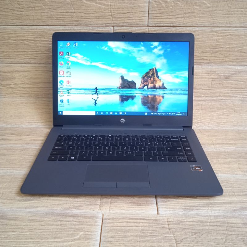 Jual laptop HP 245 G7 AMD Ryzen 3 3250U ram 4GB SSD 256GB Second ...
