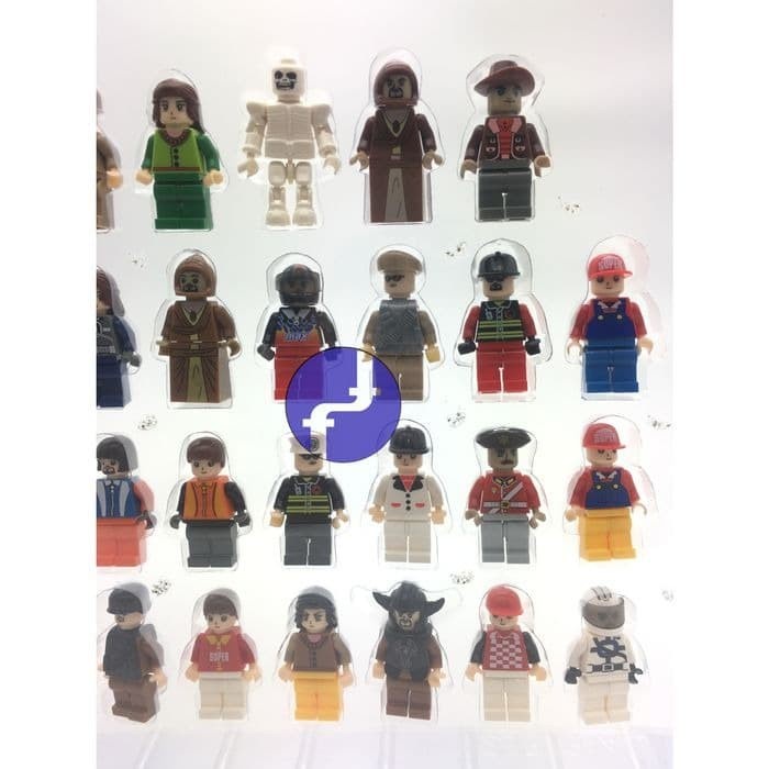 Jual Mainan Anak Figure Building Block Designer Wange Lego 50 Orang ...