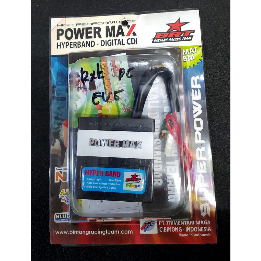 Jual CDI BRT Powermax Hyperband Motor Scorpio, RX King, Tiger, Supra ...