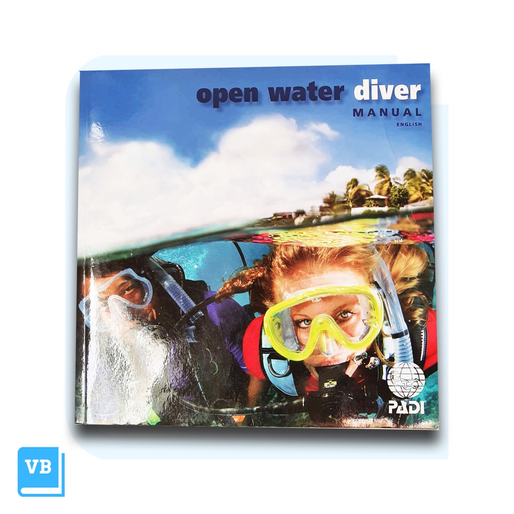Jual Open Water Diver Manual PADI ENGLISH/ Buku Scuba Diving Selam ...