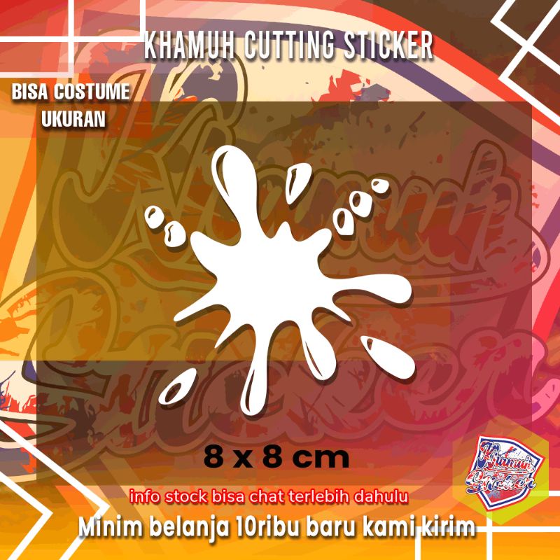 Jual Sticker cutting Bercak | Shopee Indonesia