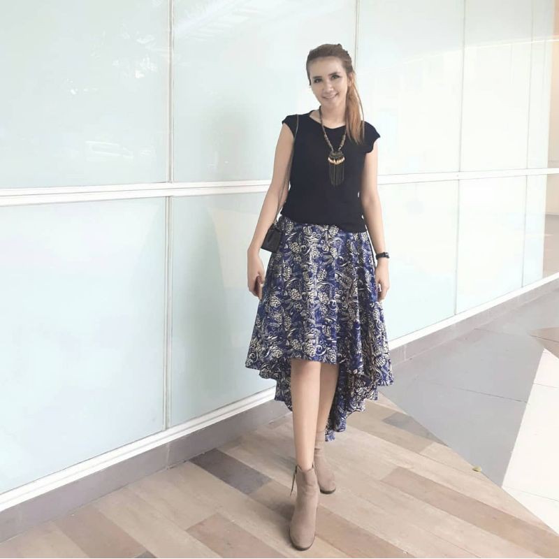 Jual Rok princess batik unik elegant | Shopee Indonesia