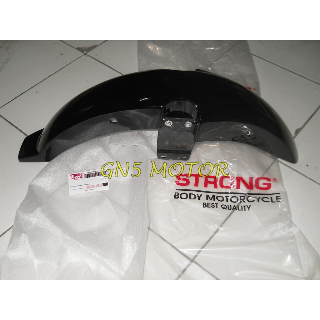 Jual SPAKBOR DEPAN HONDA WIN 100 WIN100 HITAM (PLUS BRACKET BESI ...
