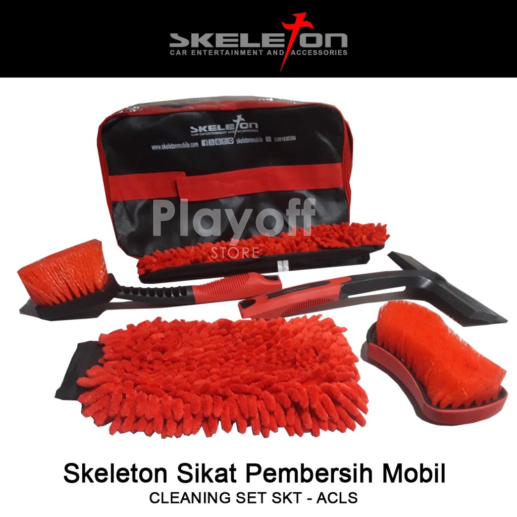 Jual (Satu Set) Sikat Pembersih Mobil - Car Cleaning Set | Shopee Indonesia