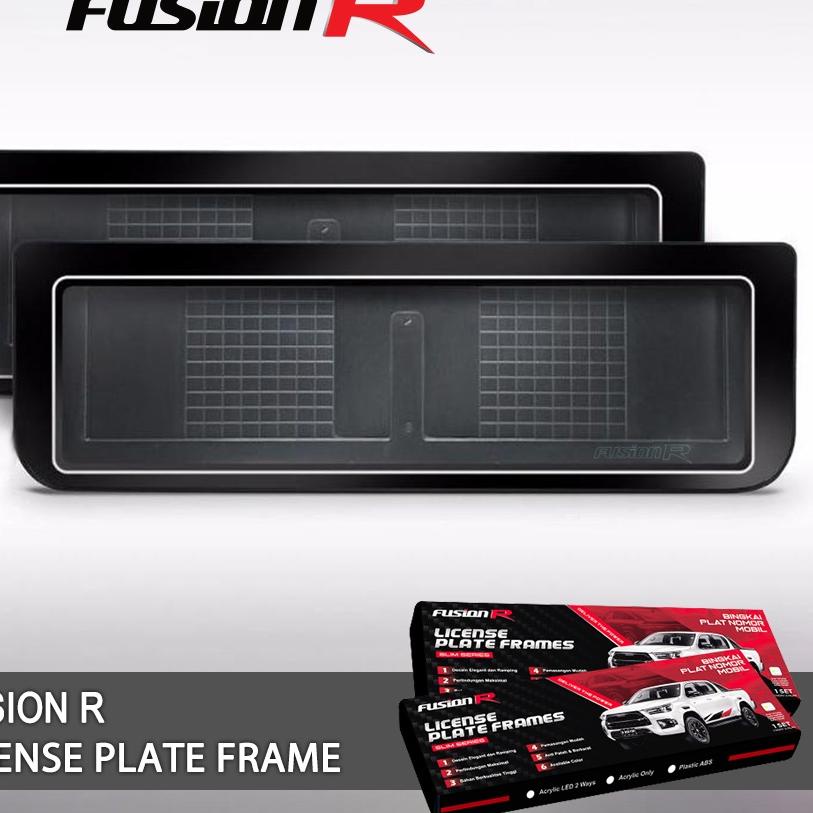 Jual ス Tempat Plat Nomor Mobil Akrilik Mika UNIVERSAL / Tatakan Dudukan ...