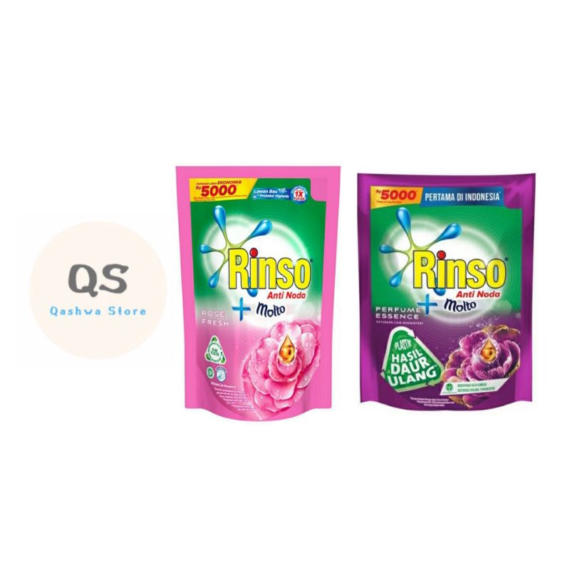 Jual Rinso Molto Anti Noda Detergen Cair 215/200 ml | Shopee Indonesia