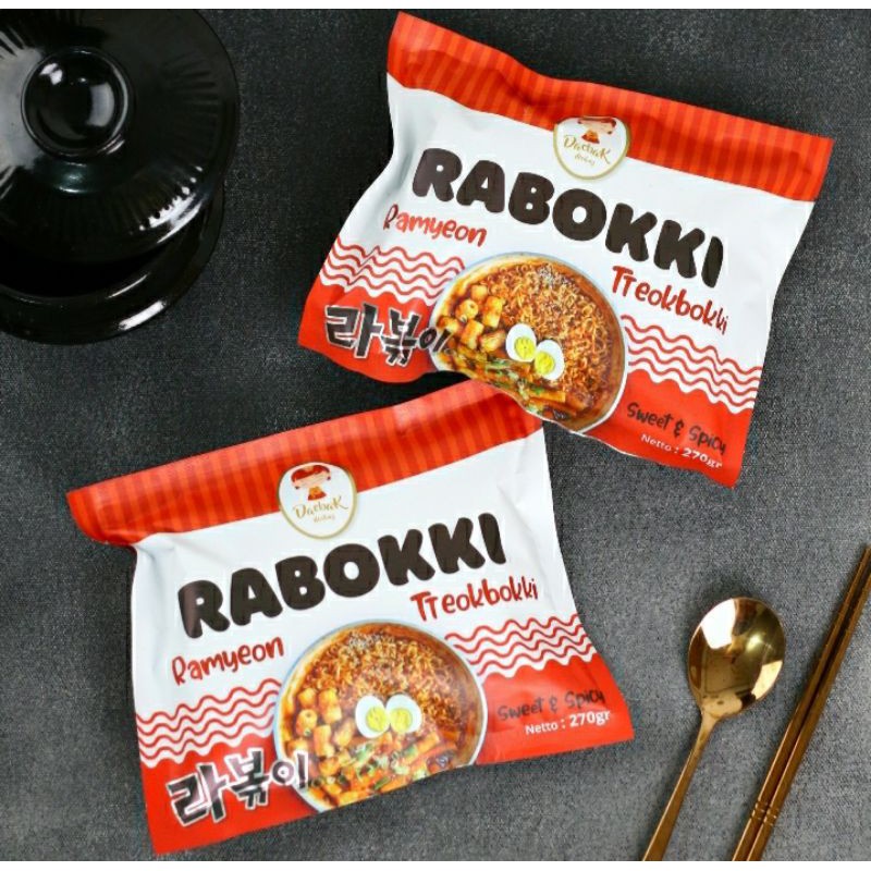 Jual Rabokki (Ramen Toppoki) Porsi Pas | Shopee Indonesia