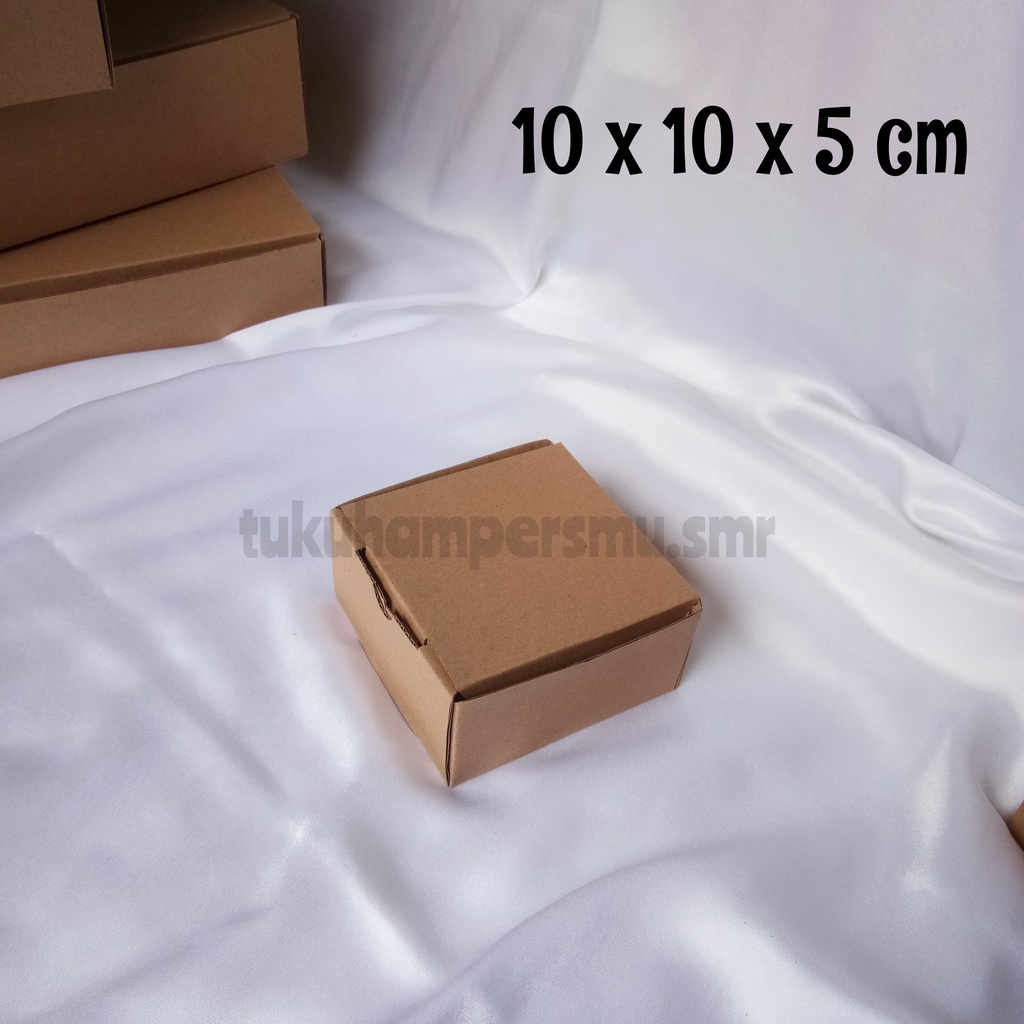 Jual (SAMARINDA) Kardus Packing Die Cut 10x10x5 cm | Shopee Indonesia