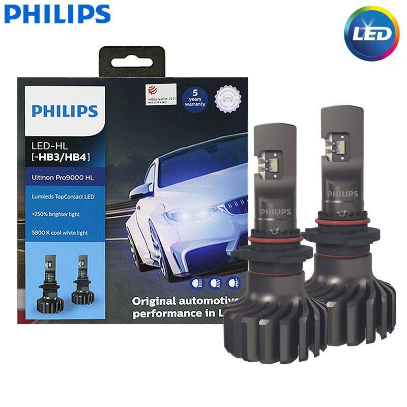 Jual PREORDER Philips Ultinon Pro9000 LED 9005 9006 HB3 HB4 Car Light ...