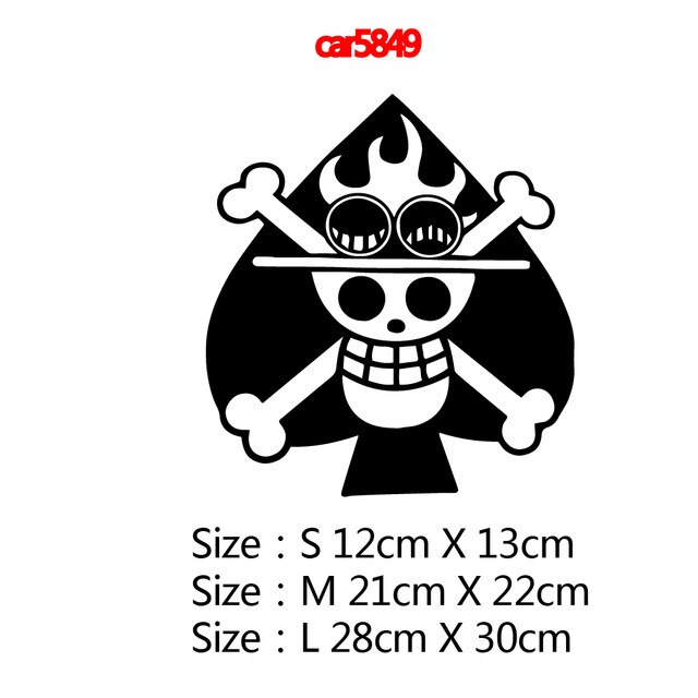 Jual Stiker Motor Cutting Sticker Mobil Stiker ONE PIECE Anime Lucu ...