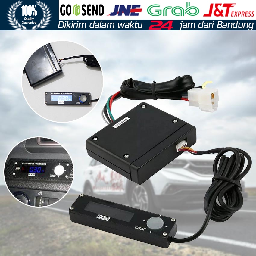 Jual Universal Turbo Timer Mobil Merk HKS Type 0 Digital Led Display ...