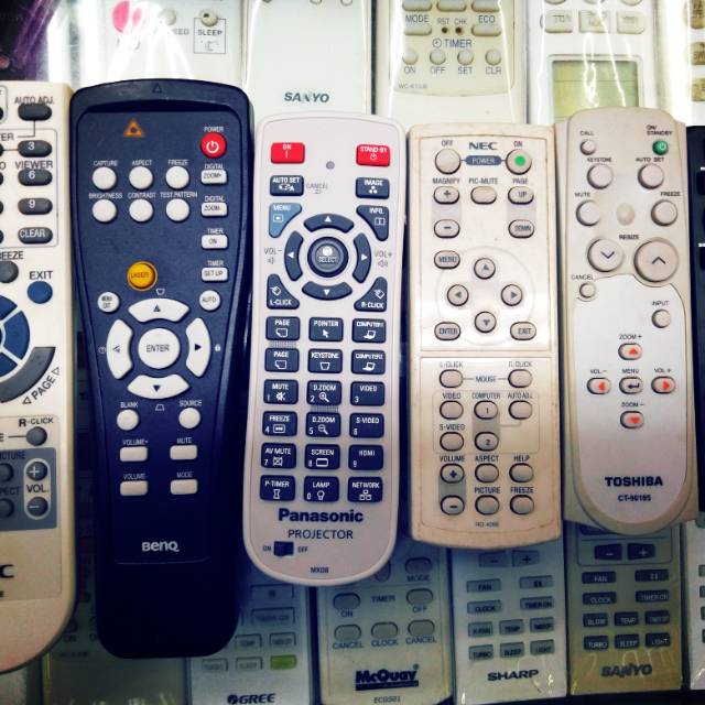Jual Jual macam macam remot projector original terlengkap | Shopee ...