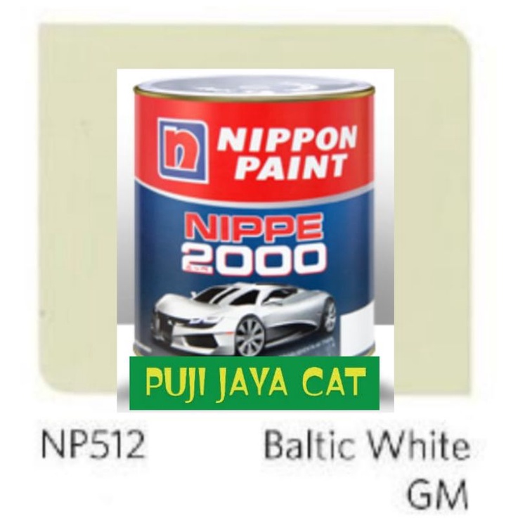 Jual Nippe 2000 Baltik White NP512 cat duco | Shopee Indonesia