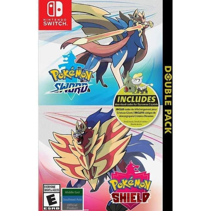 Jual +++++] POKEMON SHIELD & POKEMON SWORD DOUBLE PACK SWITCH | Shopee ...