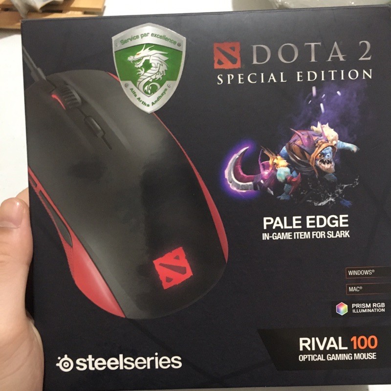 Jual Mouse Gaming Steelseries rival 100 DOTA 2 edition | Shopee Indonesia
