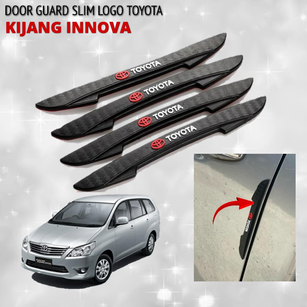 Jual DOOR GUARD PREMIUM LOGO TOYOTA MOBIL KIJANG INNOVA | Shopee Indonesia