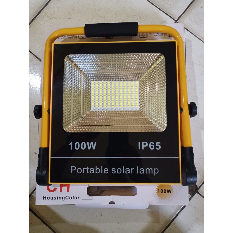 Jual lampu sorot emergency 100 watt 100w lampu sorot led portable 100w ...
