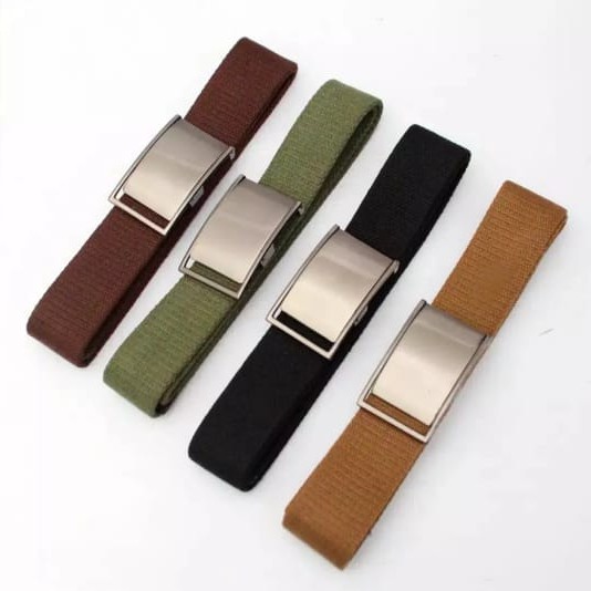 Jual Buckle Style - Sabuk Kartun Polos - Gesper Metal Detector | Shopee ...