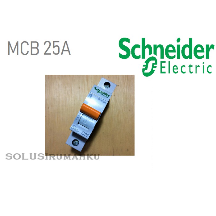 Jual MCB SCHNEIDER 25A SNI SIKRING 25 AMPERE 5500 WATT MERLIN GERIN | Shopee Indonesia