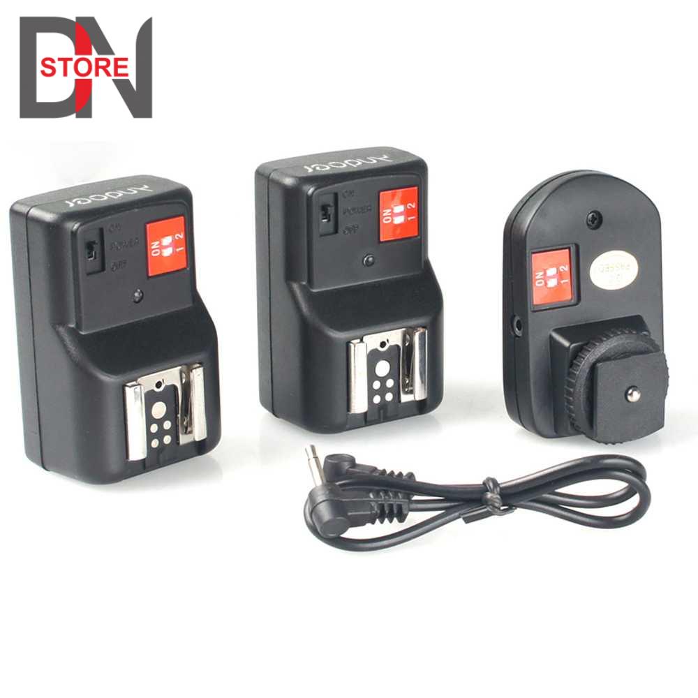 Jual DNStr Andoer Remote Wireless Flash Trigger Transmitter dan ...