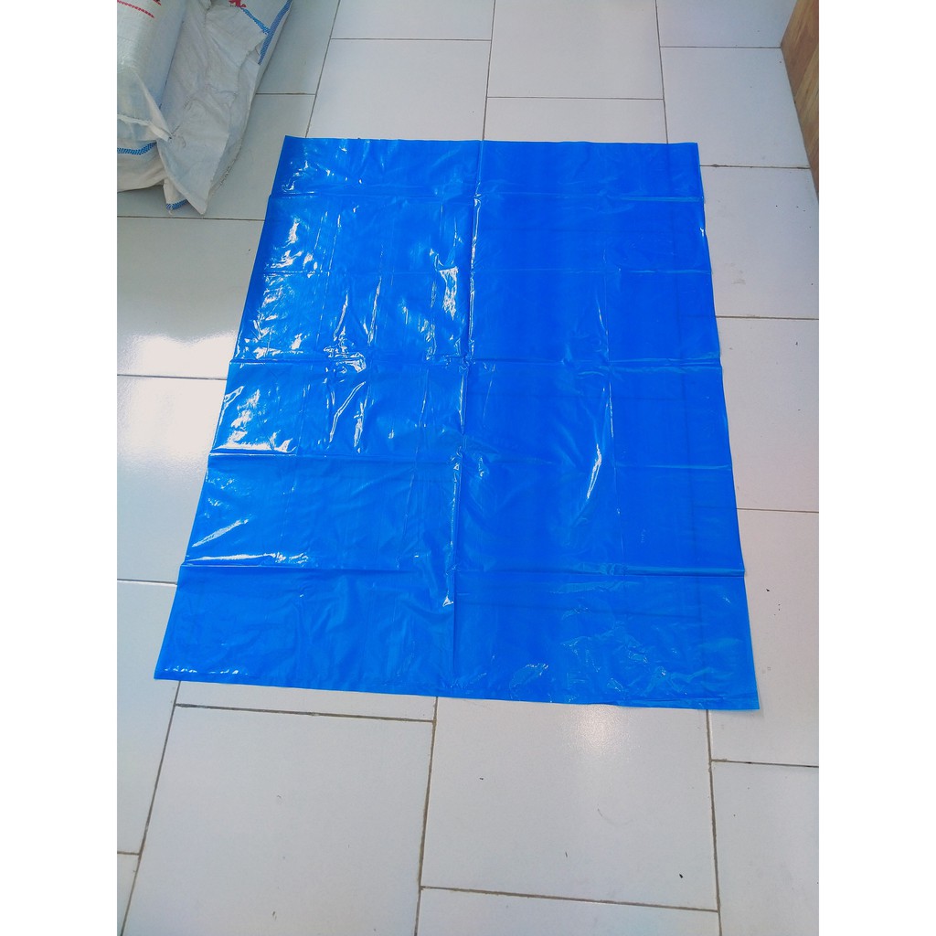 Jual KANTONG PLASTIK SAMPAH BIRU KERAJINAN TANGAN LAYANGAN 90 X 120 / ...