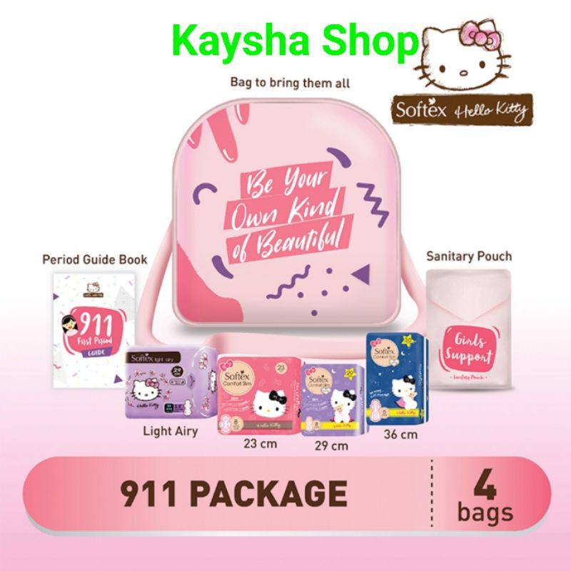 Jual Softex Hello Kitty 911 (Isi Baru) | Shopee Indonesia
