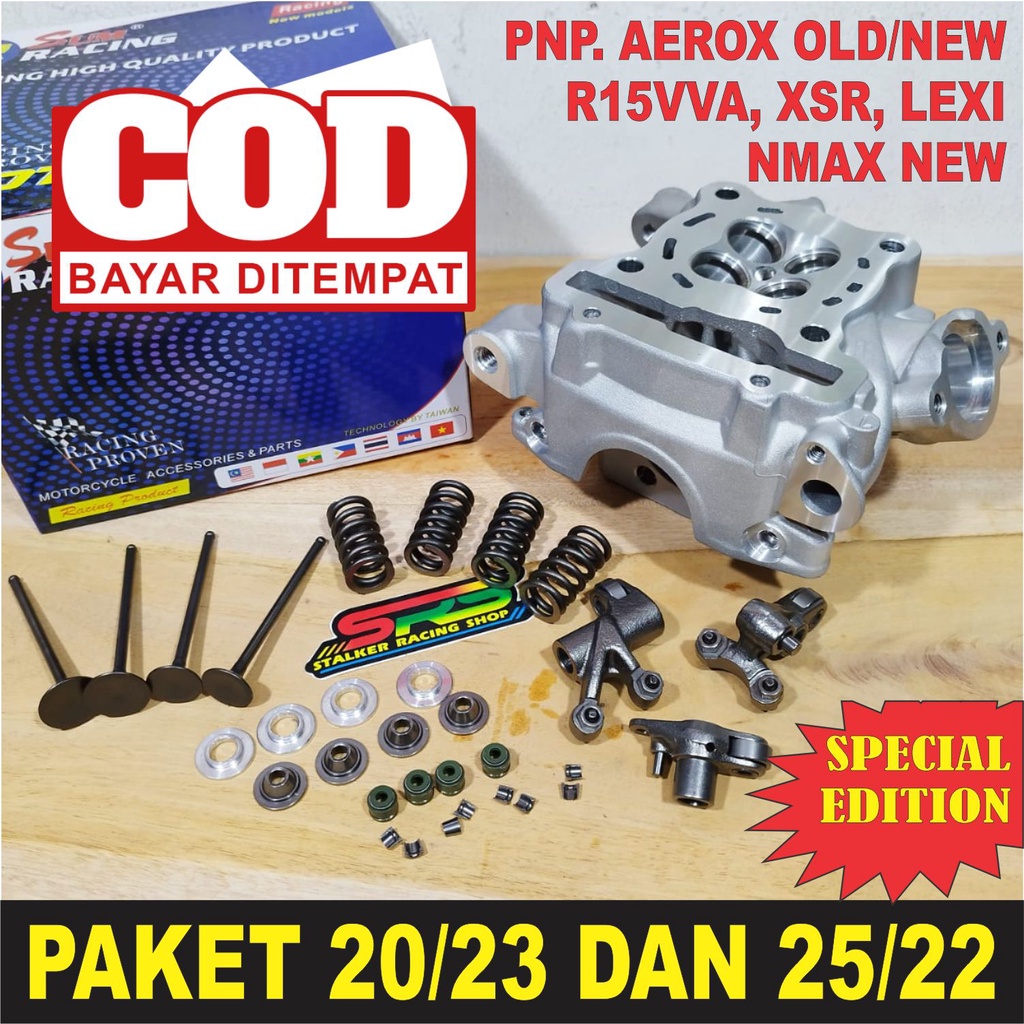 Jual SUM RACING SUPER HEAD 23/26 23/20 22/25 Lexi - Aerox - New nmax ...