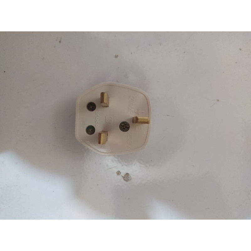 Jual Steker AC Broco / Colokan AC Kaki 3 Kuningan | Shopee Indonesia