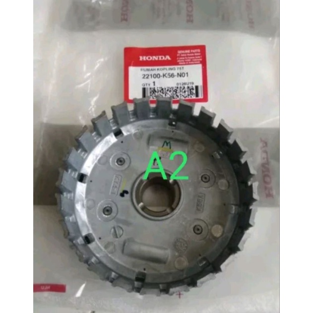 Jual gear primary driven rumah mangkok klos kopling gear gigi primer sonik sonic 150 gtr 150 cb ...