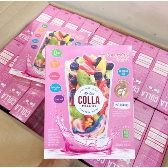 Jual Colla Melody collagen drink by Kana isi 10 sachet original ...
