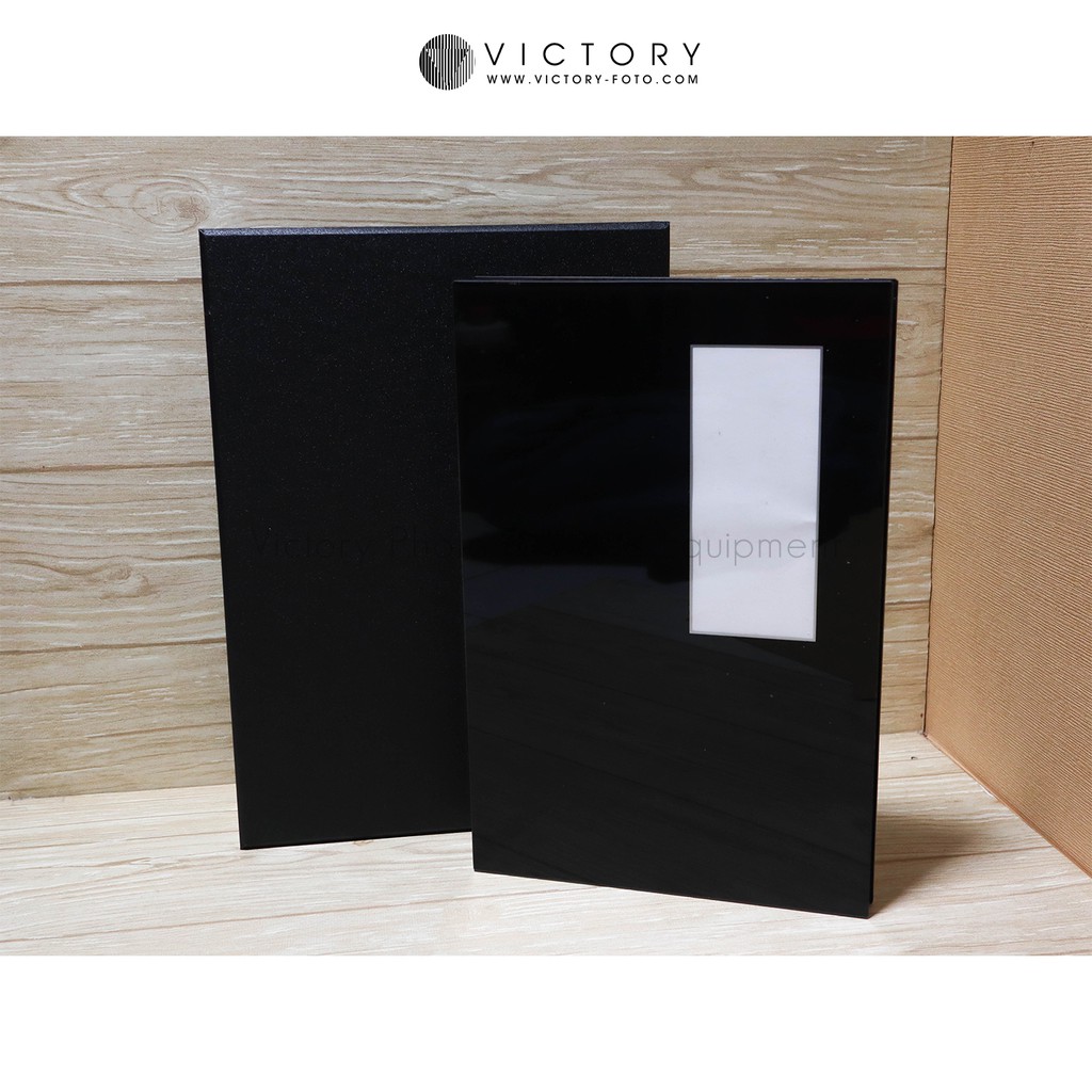 Jual Album Foto Tempel Aktilik Portrait 10R, 8RT (20x30 cm) Hitam ...