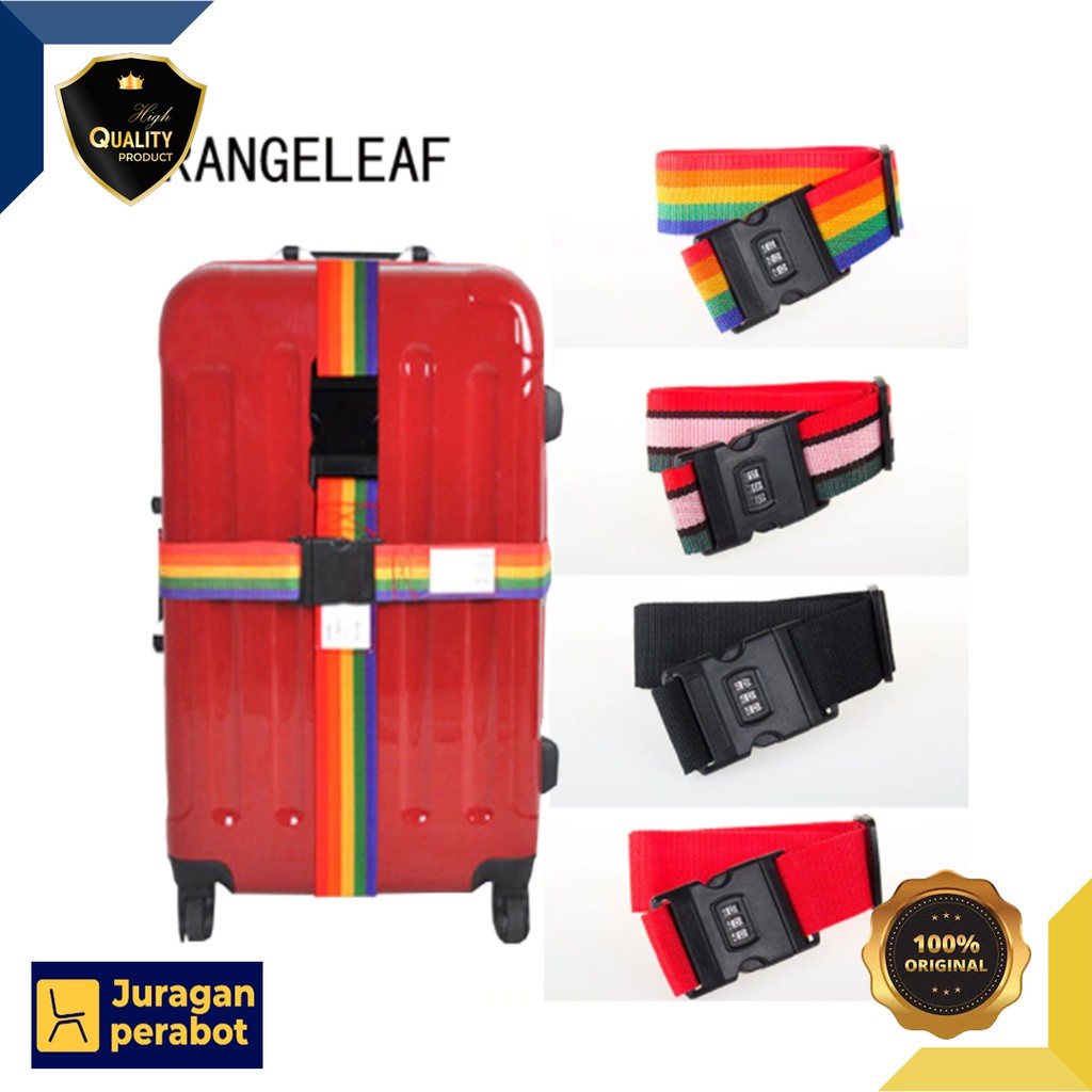 Jual Tali gembok koper, tali koper dengan gembok angka | Shopee Indonesia