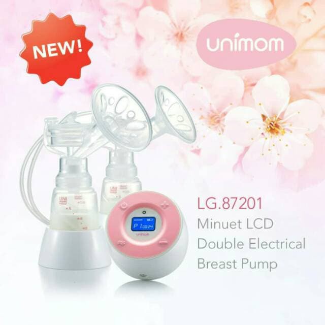 Jual UNIMOM MINUET LCD DOUBLE ELCTRICAL BREAST PUMP | Shopee Indonesia