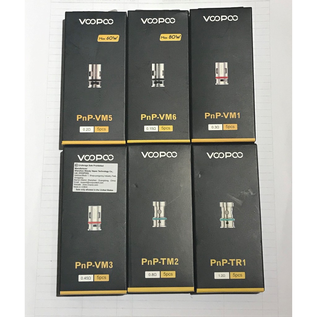 Jual Authentic Voopoo PnP Series Coil Mesh For Vinci Vinci x Vinci Air ...