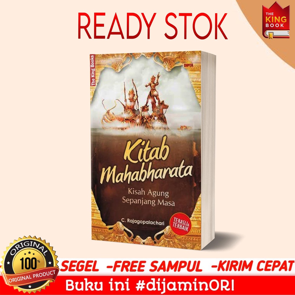 Jual Buku Kitab Mahabharata Terasli dan Terakurat Kitab Mahabarata ...