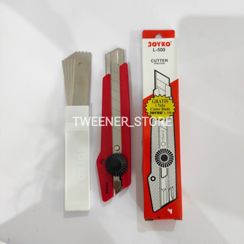 Jual [FREE-1 Tube Refill Cutter] Joyko Cutter L-500 | Gratis 1 Tube Isi ...