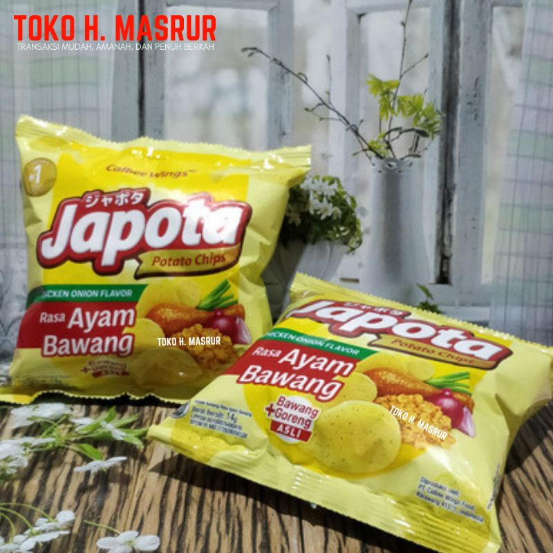 Jual Keripik Potato Chips Japota Mini 14gr | Shopee Indonesia