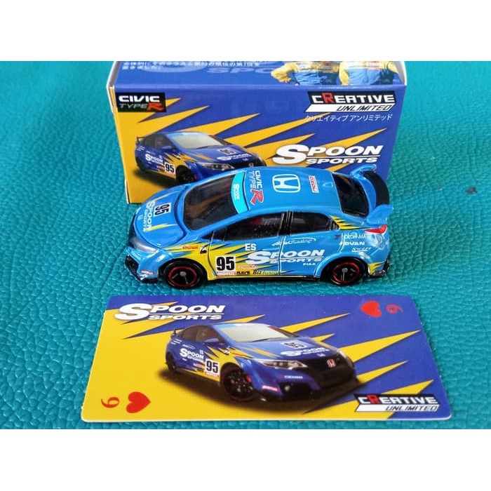 Jual Tomica Honda Civic Type R FK2 Spoon #95 Custom Creative Japan ...