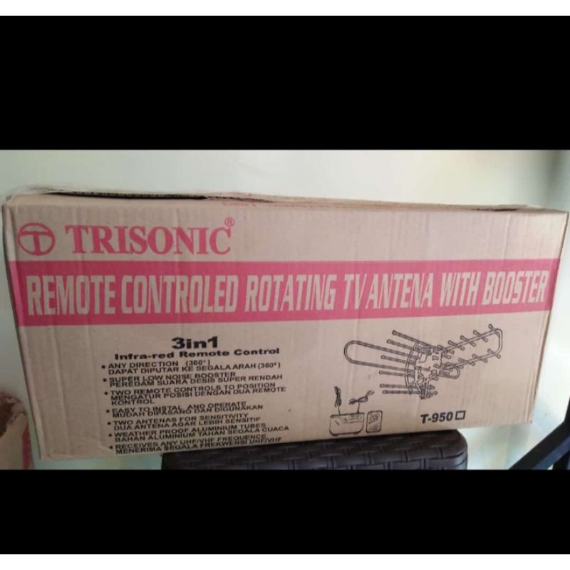 Jual ANTENA TV OUTDOOR TRISONIC T950 | Shopee Indonesia