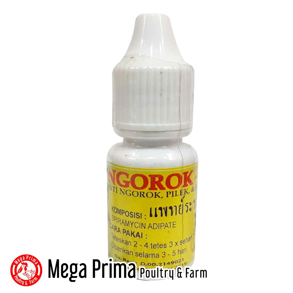 Jual NGOROK Drop 15ml - Obat Ayam Anti Ngorok Batuk Pilek Muka Bengkak ...