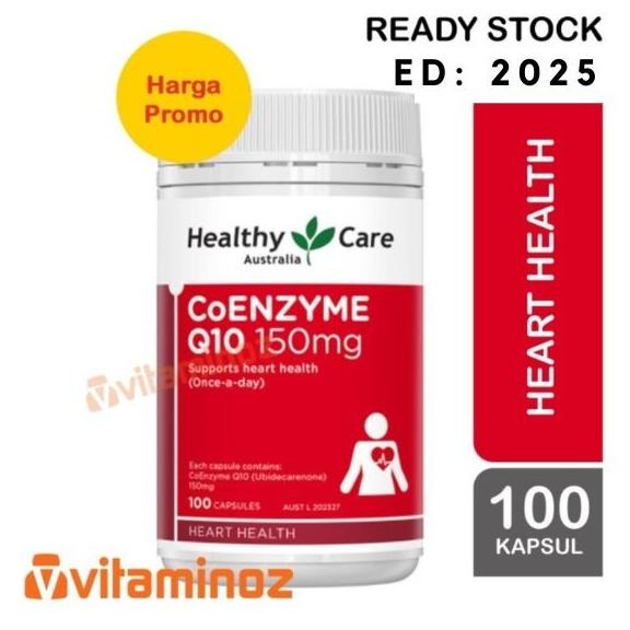 Jual Healthy Care CoEnzyme Q10 150mg-100 caps | Shopee Indonesia