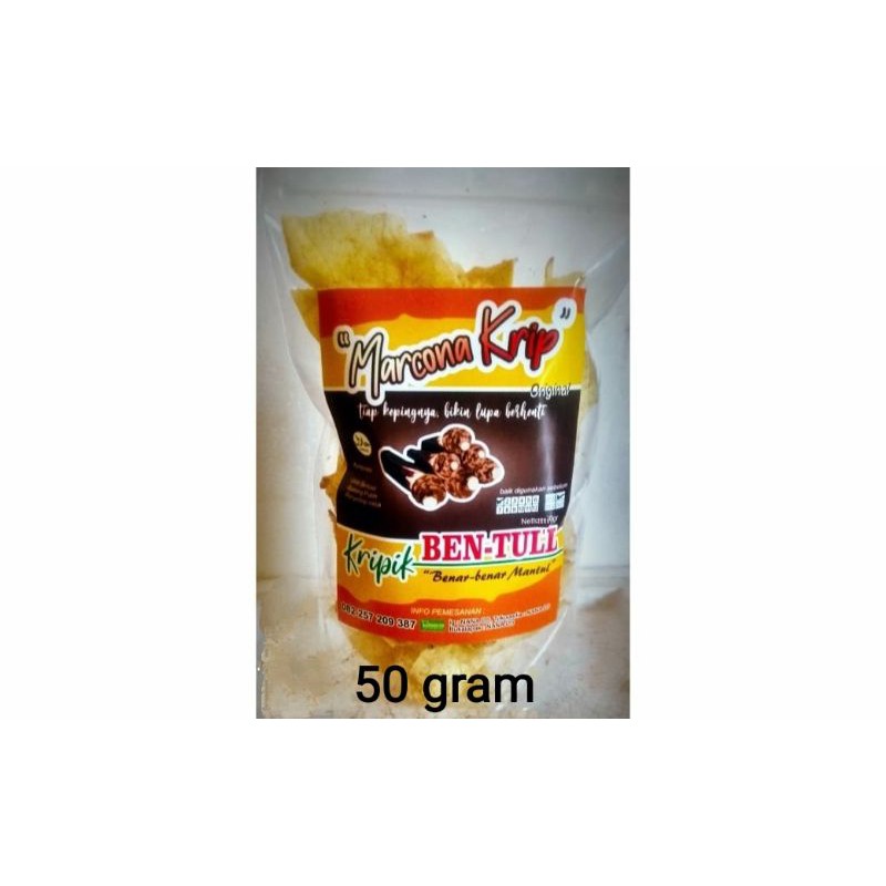 Jual keripik bentoel / kripik bentul rasa original 50 gram | Shopee ...