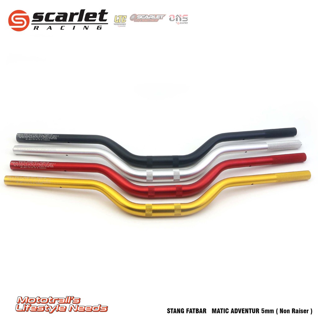 Jual Scarlet Racing - Stang Fatbar Matic Adventure 5 mm Non Raiser ...
