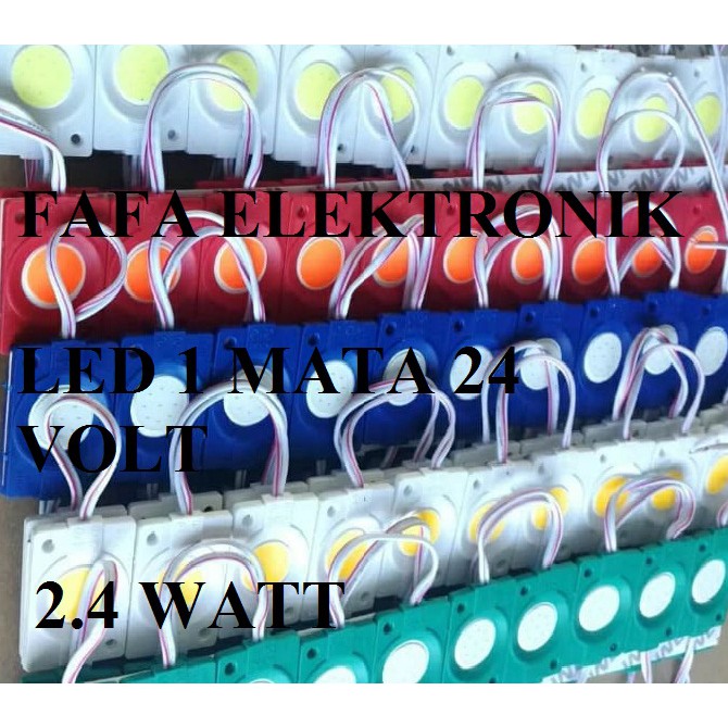Jual Lampu Led 24 Volt 1 mata led 1 mata 24 volt led bus led truck ...