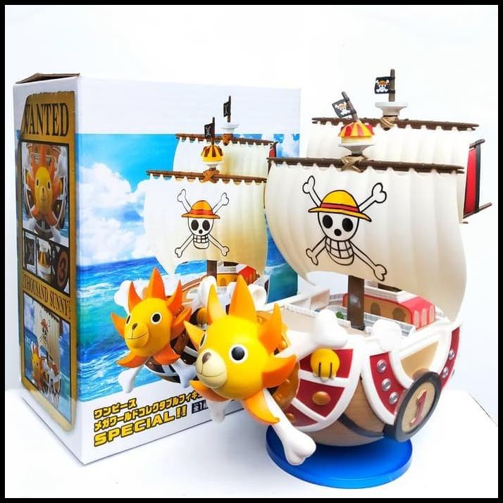 Jual Wcf Kapal One Piece Thousand Sunny Go Action Figure Miniatur ...