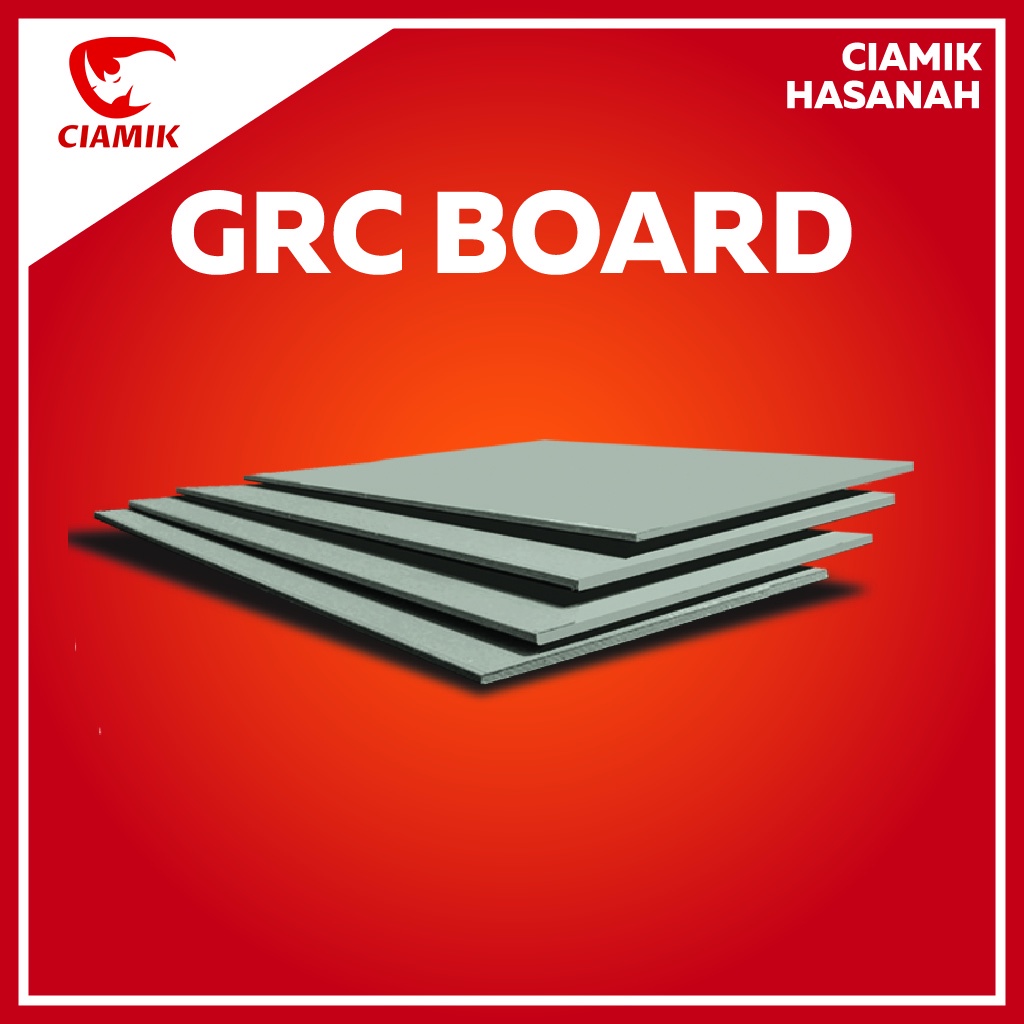 Jual GRC Board Papan Semen Untuk Plafon , Dinding Partisi , Lantai ...