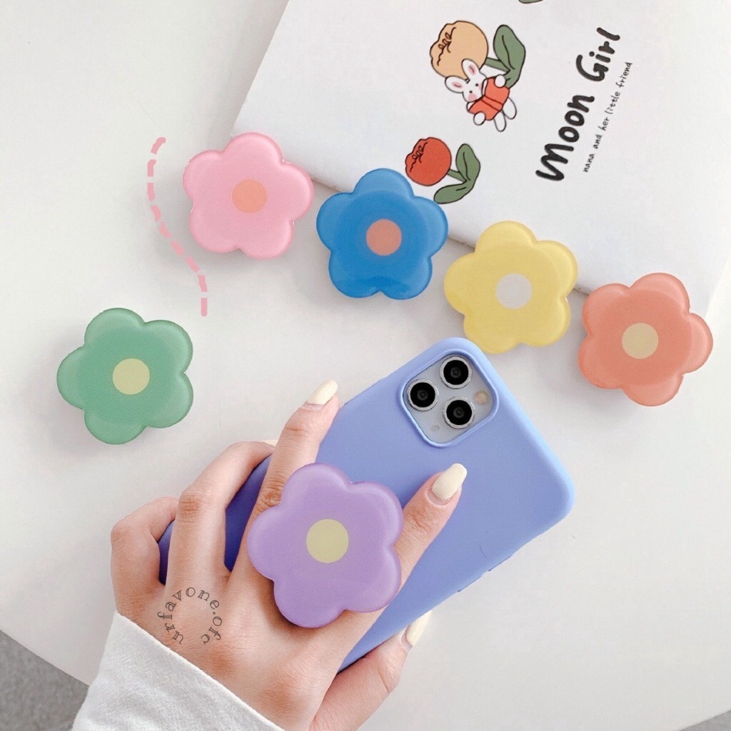 Jual FLOWER ACRYLIC Popsocket / Phone Holder Stand / Griptok Bunga ...
